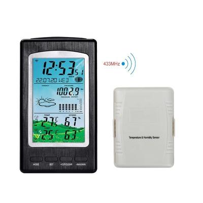 China Outdoor Weather Station With Temperature And Humidity Sensor Direct Supply for sale