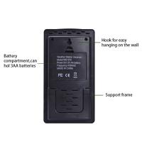 China Sensor Color Screen Clock Thermohygrometer Wifi Thermometer Hygrometer for sale