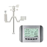 China Smart Wireless Automatic Weather Station With Weather Forecast And Touch Backlight Technology for sale