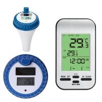 China 7-15v Supply Voltage Wireless Digital Water Thermometer For Swimming Pool Temperature for sale
