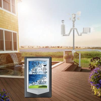 China Wireless Weather Station With Color Screen Display And ±1.0°C Temperature Accuracy for sale