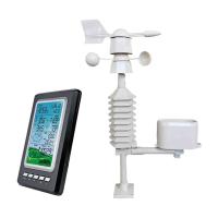 China Professional Temperature And Humidity Outdoor Wireless Weather Station With Rain Gauge for sale