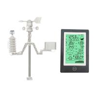 China Wind Speed Range 0-50m/S Indoor And Outdoor Weather Station With Large Screen Display for sale