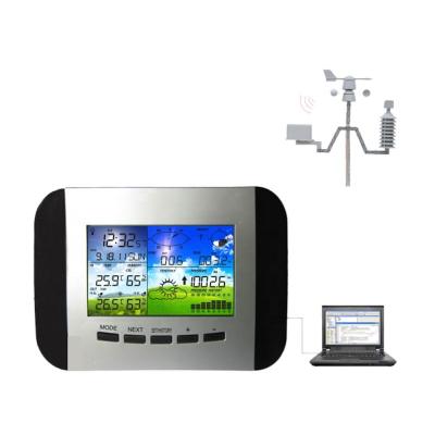 China Rain Range 0 To 9 Indoor Wireless Outdoor Weather Station Wind Speed Range 0-50m/S for sale