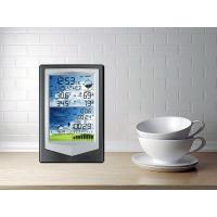 China Home Outdoor Wireless Weather Station With Color Display And Temperature Forecast for sale