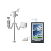 China Wireless PC Terminal For Home Temperature Humidity Wind Speed Weather Station for sale