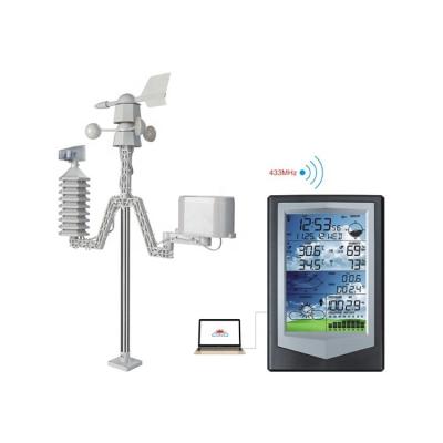 China Wireless Weather Station With Color Display And Temperature Forecast for sale