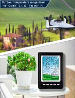 China 18.9*12.5*2.7cm Professional Small Wireless Weather Station 5 In 1 for sale
