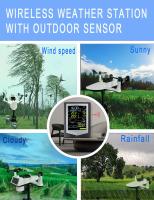 China WS3040 Highly Integrated Wireless Weather Station Low Power Consumption Fast Installation for sale