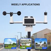 China 20% To 90% Wireless Solar Powered Weather Station With Outdoor Sensor for sale