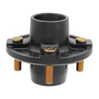 China 2000 lbs Trailer Axle 4 on 4 Bolt Idler Hub with Inner Race L44610 Trailer Parts for sale