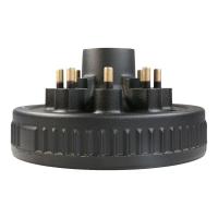 China Trailer Parts 7000 lb 8 Lug 6 1/2 12 Inch Brake Drum for Durable and Trailer Braking for sale