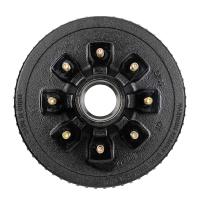 China Trailer Parts 7000 lb 8 Lug 6 1/2 12 Inch Brake Drum for Durable and Trailer Braking for sale