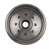 China Trailer Parts 7000 lb 8 Lug 6 1/2 12 Inch Brake Drum for Durable and Trailer Braking for sale