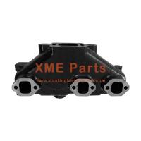 China Marine V6 Cast Iron Exhaust Manifold for Mercruiser 229 262 Engine Replaces 99746 for sale