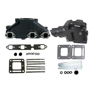 China Exhaust Manifold Riser Kit for Mercruiser 4.3 V6 Engines 10.4Kg Weight for sale