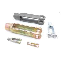 China High Precision Carbon Steel Drop Forged Clevis Threaded Yoke Ends for Custom Orders for sale