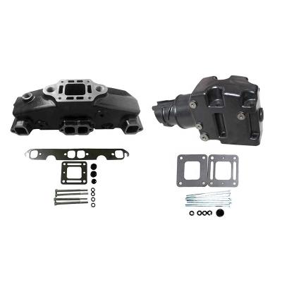 China Cast Iron Marine Exhaust Manifold for Mercruiser 5.0 5.7 V8 Engine 860246A15 87114 for sale