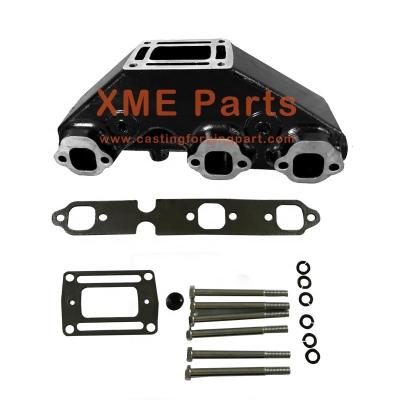 China Marine Engine Parts V6 Exhaust Manifold for OMC/ Volvo Penta Engines for sale