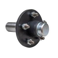 China Trailer Axles Parts 4 Bolt 5 Bolt 6 Bolt Stub Axle and Hub with 3500 lbs Max Payload for sale