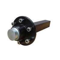 China Trailer Axles Parts 4 Bolt 5 Bolt 6 Bolt Stub Axle and Hub with 3500 lbs Max Payload for sale