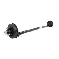 China 12v Voltage 7000lb Torsion Trailer Axle with Electric Brakes and Hand Brake Option for sale