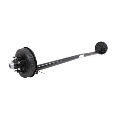 China 12v Voltage 7000lb Torsion Trailer Axle with Electric Brakes and Hand Brake Option for sale