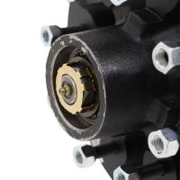 China 12v Voltage 7000lb Torsion Trailer Axle with Electric Brakes and Hand Brake Option for sale