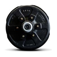 China 5200 lb Torsion Trailer Axle with Electric Brakes and Hand Brake Option for sale