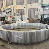 China Carbon Steel 4.5 Meter Forging Ring for Hydroelectric Equipment for sale