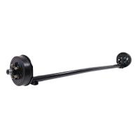 China Custom Length 3500 lb Torsion Trailer Axle with Electric Brakes and OEM Service Provided for sale