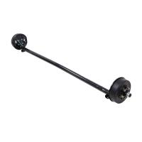 China Custom Length 3500 lb Torsion Trailer Axle with Electric Brakes and OEM Service Provided for sale