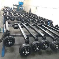 China Custom Brake Type TS2000 3500 5000 5200 6000 7000 8000 lb Rubber Torsion Trailer Axle for sale