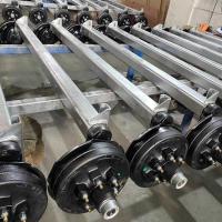 China Custom Brake Type TS2000 3500 5000 5200 6000 7000 8000 lb Rubber Torsion Trailer Axle for sale