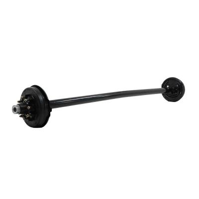 China High Capacity 7000 lb Trailer Axle with Electric Brakes and 8 Bolts on 6.5