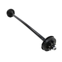 China High Capacity 7000 lb Trailer Axle with Electric Brakes and 8 Bolts on 6.5
