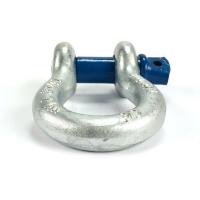 China Custom Lifting Lyre Shackles Galvanized Forged Anchor Shackle by OEM Steel Forgings for sale