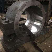 China Sand Casting Process Large Cast Steel Pillow Block Bearing  Parts for sale