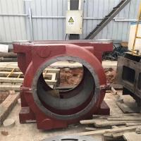 China Sand Casting Process Large Cast Steel Pillow Block Bearing  Parts for sale