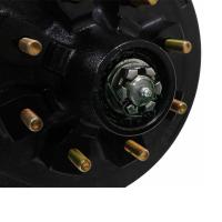 China High Capacity 7000 lb Trailer Axle with Electric Brakes and 8 Bolts on 6.5