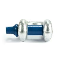 China Custom Lifting Lyre Shackles Galvanized Forged Anchor Shackle by OEM Steel Forgings for sale