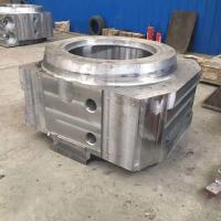 China Sand Casting Process Large Cast Steel Pillow Block Bearing  Parts for sale