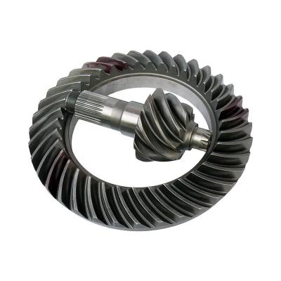 China Near-net Shape Forging Customized Stainless Steel Straight Spiral Gear Forged Bevel Gear for sale