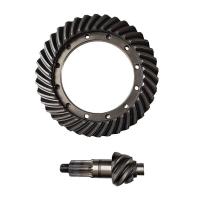 China Near-net Shape Forging Customized Stainless Steel Straight Spiral Gear Forged Bevel Gear for sale