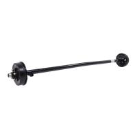 China Trailer Parts 3500 lbs Capacity Trailer Axle With Electric Brakes for Efficiency for sale