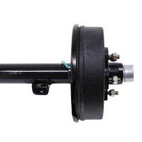 China Trailer Parts 3500 lbs Capacity Trailer Axle With Electric Brakes for Efficiency for sale