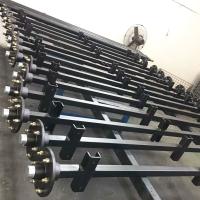 China Max Speed 90 km/h 2k 2000 lb Trailer Axle Without Brake for Trailer Parts for sale