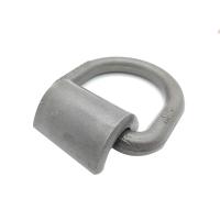 China Carbon Steel Heavy Duty Trailer Weld On D Ring Forging Process and Surface Treatment for sale