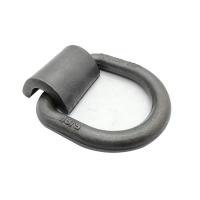 China Carbon Steel Heavy Duty Trailer Weld On D Ring Forging Process and Surface Treatment for sale