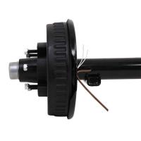 China Custom Size Trailer Axles with Mechanical / Electric Brakes and 6600 lbs Max Payload for sale